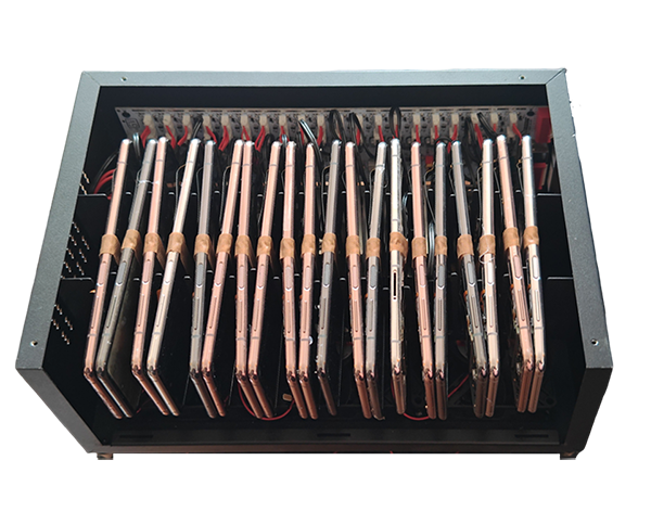 Mobile phone farm chassis box